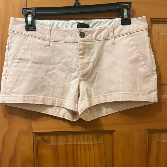 Volcom | Shorts | Pale Pink Volcum Size 3 Shorts | Poshmark